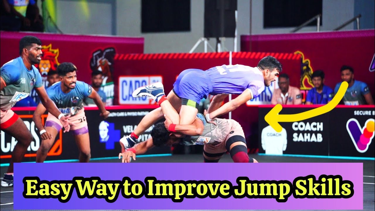 JUMP | Kabaddi Raiding Skills | Easy Way To Improve Jump Skills in Kabaddi #learn #kabaddiskills ...
