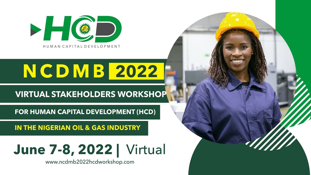 NCDMB 2022 HCD WORKSHOP - YouTube