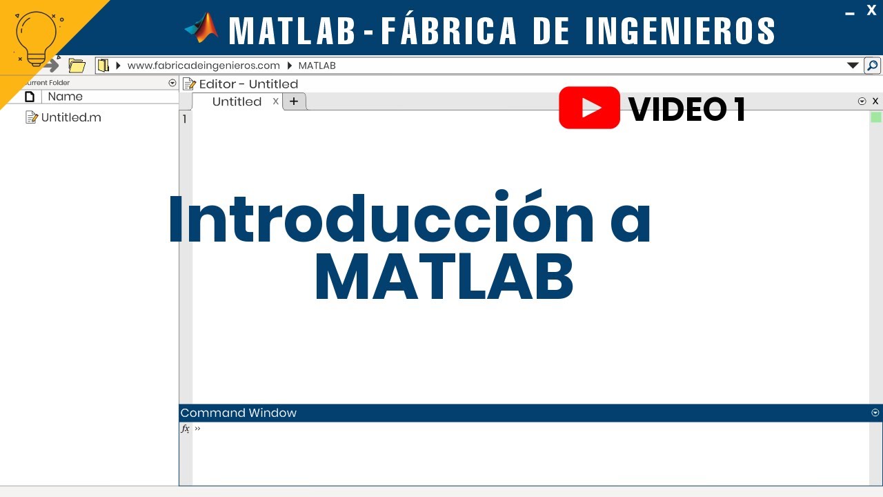Matlab 1 : Introducción, lo que debes saber para iniciar con Matlab | 💡 ...