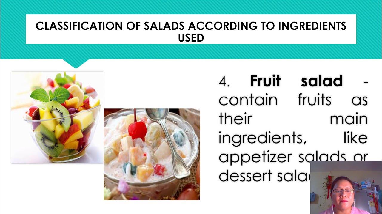 SALAD AND SALAD DRESSING PPT 2ND QUARTER - YouTube