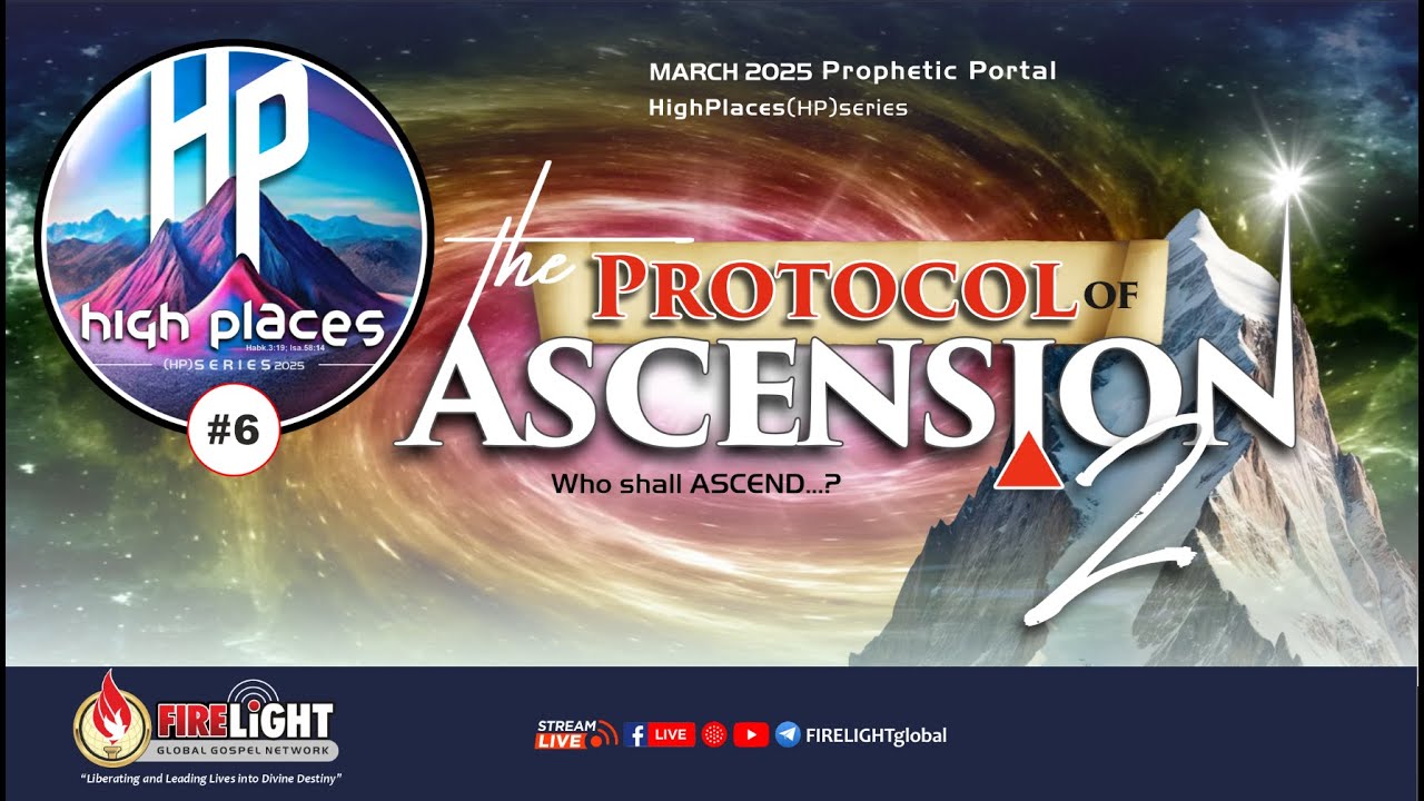 THE PROTOCOL OF ASCENSION 2 || PROPHECTIC PORTAL || DR AYO OLUWAGUNNA ...