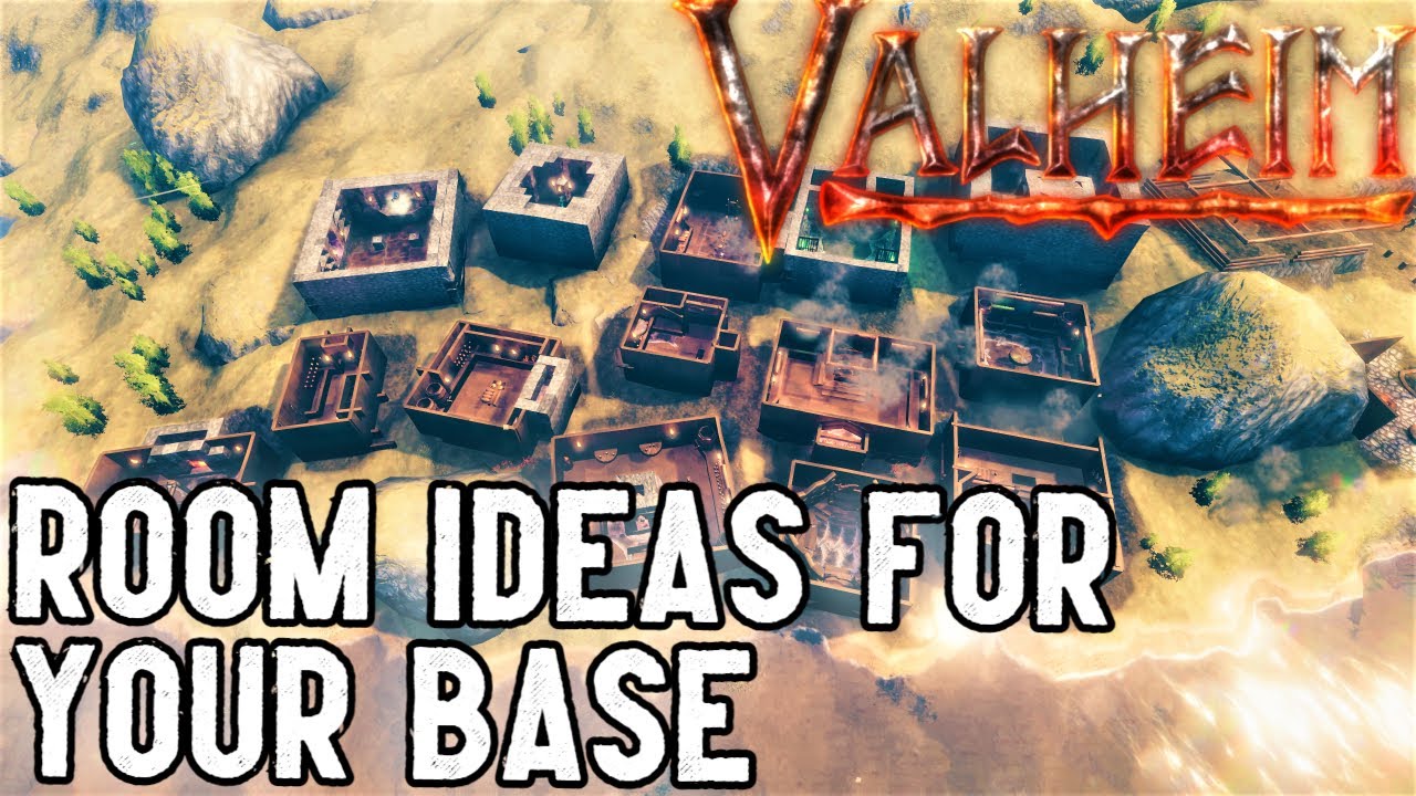 I Built Every Room I Could Think Of In Valheim | Ideas and Designs For ...