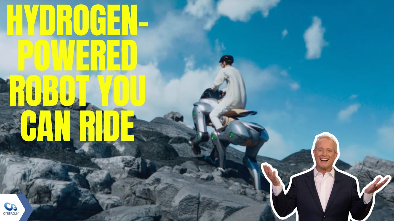 Four-legged hydrogen-powered robot you can actually ride | Kurt the ...