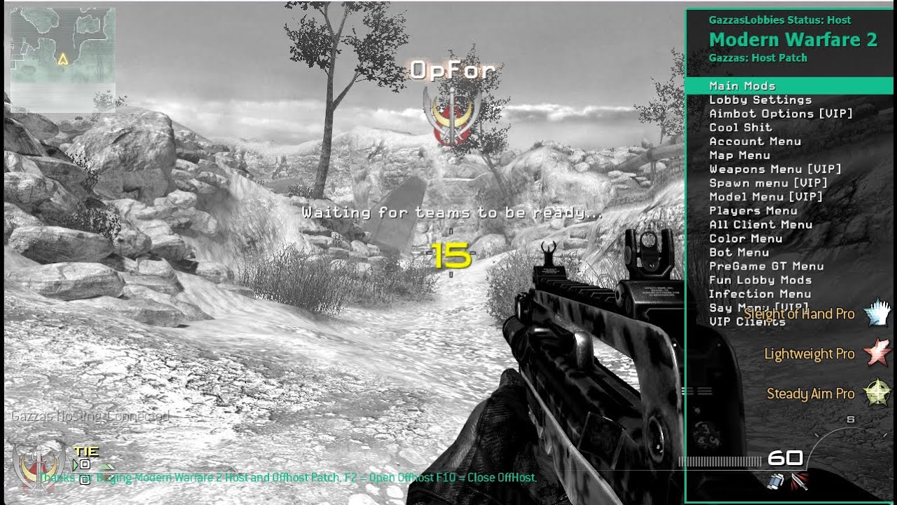 MW2 STEAM PC MOD MENU 2024 LATEST UPDATE AIMBOT STATS HOST OFFHOST ...