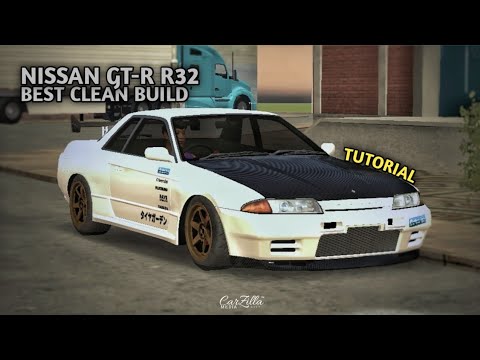 How to make Nissan GTR R32 Livery Tutorial in Car Parking Multiplayer ...