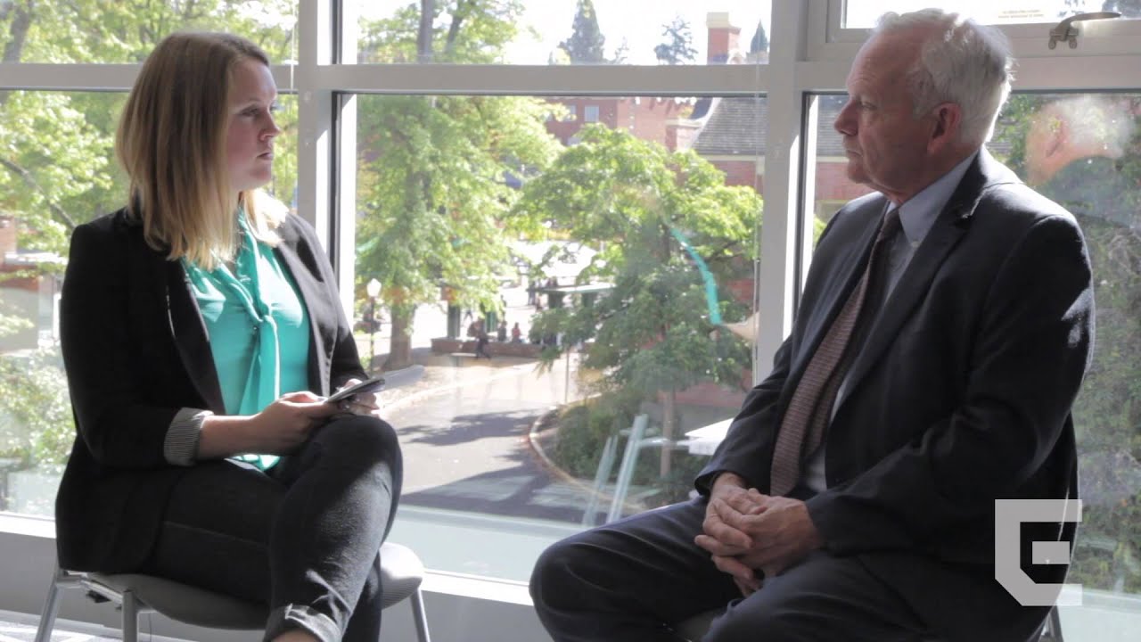 Republican congressional candidate Art Robinson speaks with the Emerald ...