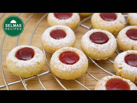 ENGELSAUGEN Rezept | Eins der besten Plätzchen Rezepte | Kekse 🍪🔝