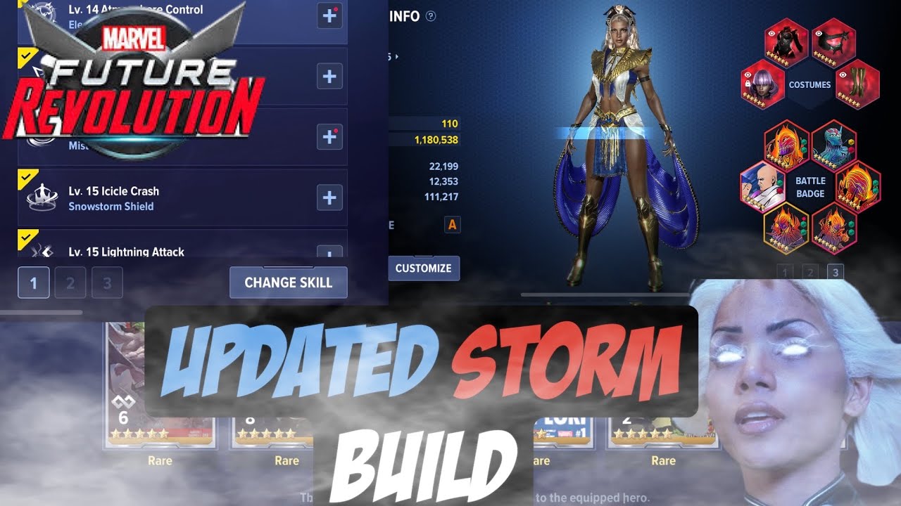 Updated Storm Build- Marvel Future Revolution - YouTube