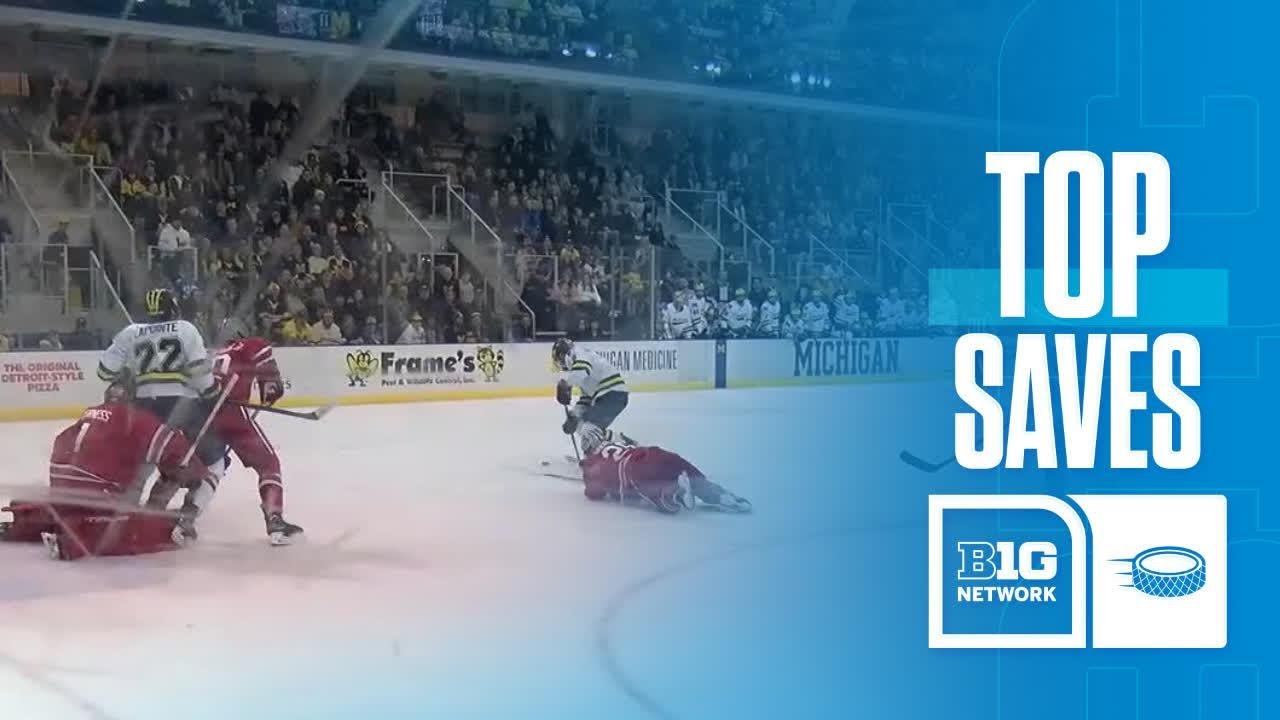 Top Goaltender Saves of the Game: Ohio State at Michigan | Big Ten ...