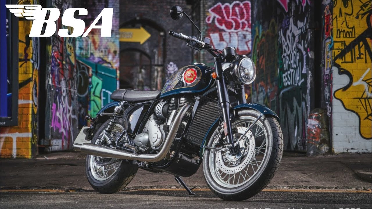 BSA Motorcycles - legendární a ikonická značka BSA je zpět! - YouTube