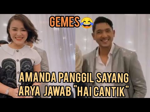 AMANDA MANOPO PANGGIL ARYA SALOKA SAYANG - MOMENT KOCAK DIBELAKANG LAYAR TIKTOK AWARDS