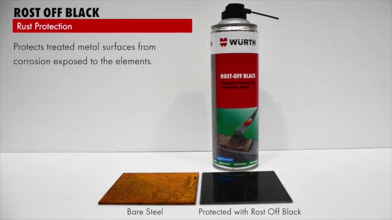 WURTH ROST OFF BLACK 500ML - YouTube