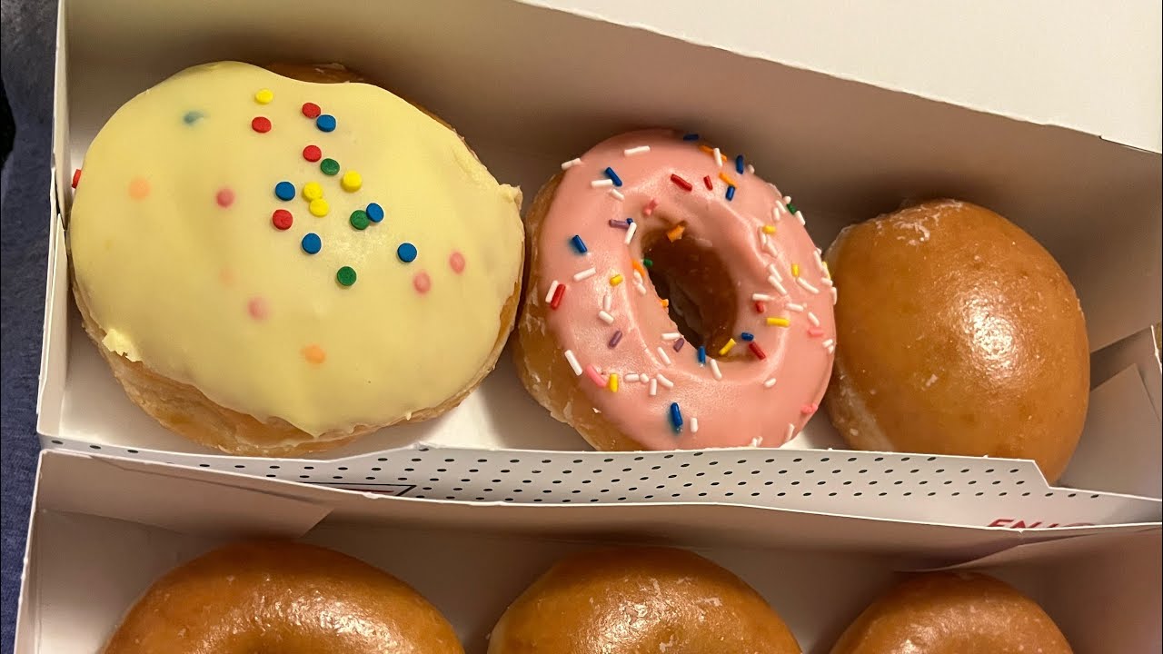 Krispy Kreme® 🍩 Review With A Nice Bonus - YouTube