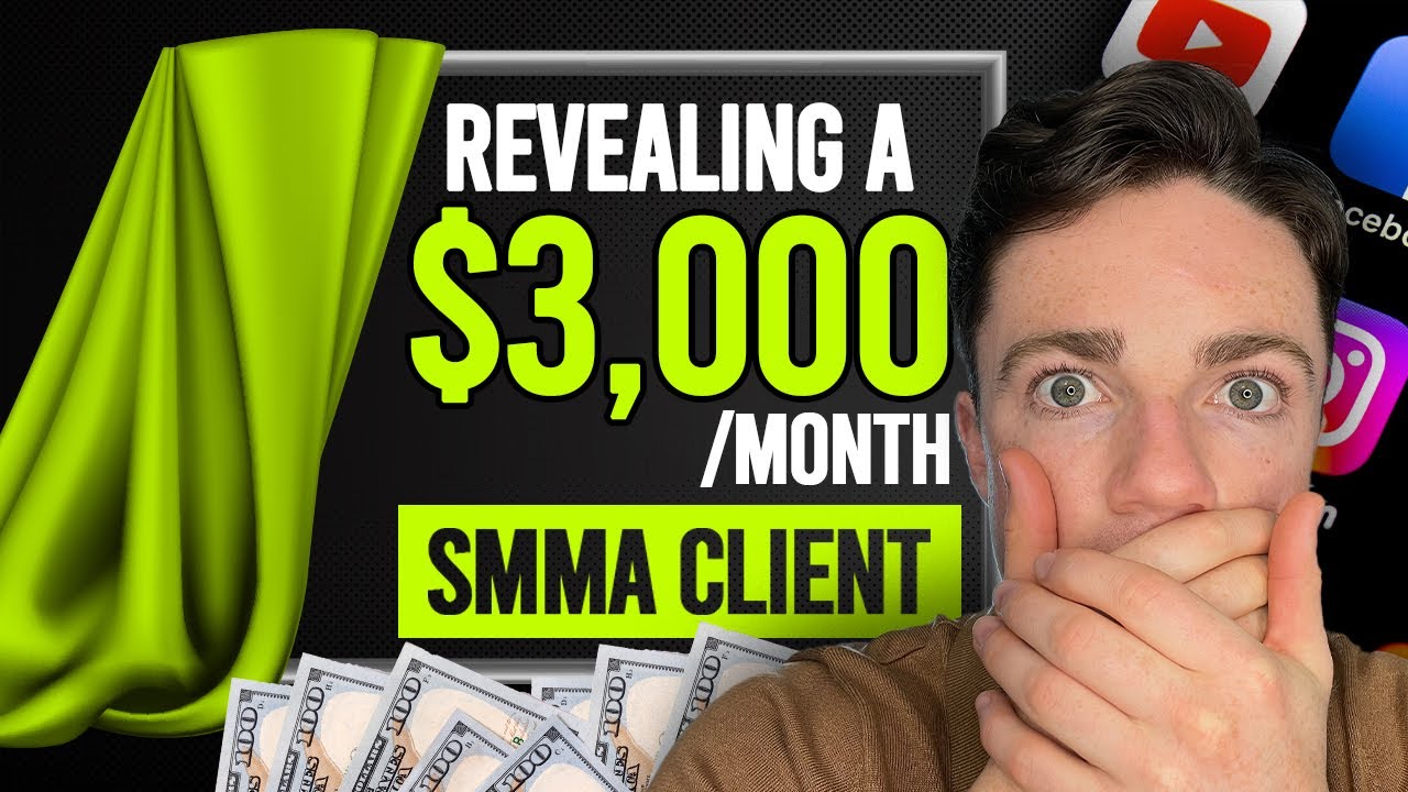 Revealing a $3,000/month SMMA Client - YouTube
