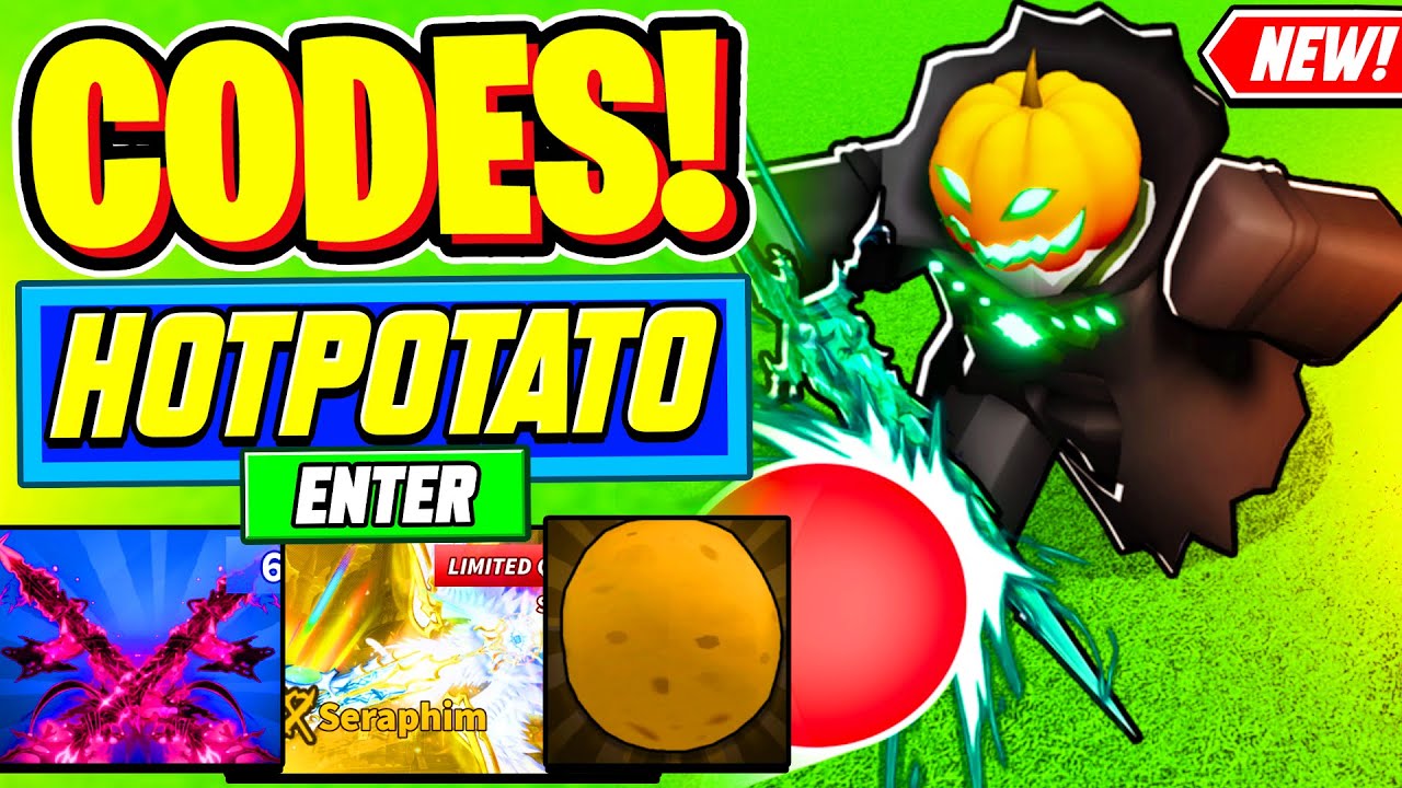 ⚠️New⚠️ ALL WORKING HOT POTATO UPDATE CODES For Blade Ball - Roblox ...