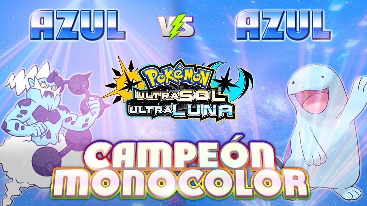 POKÉMON AZULES vs POKÉMON AZULES! THUNDURUS con, OJO COMPUESTO y TU ...