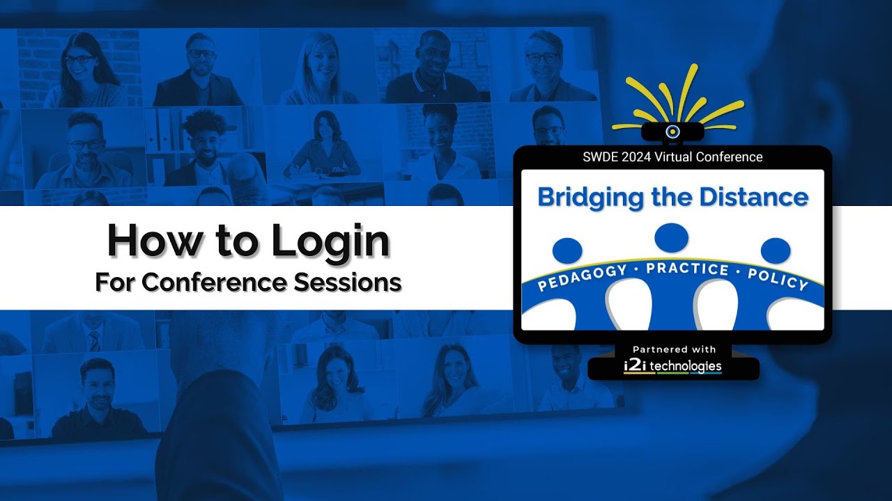 2024 SWDE How to Login for Conference Sessions - YouTube