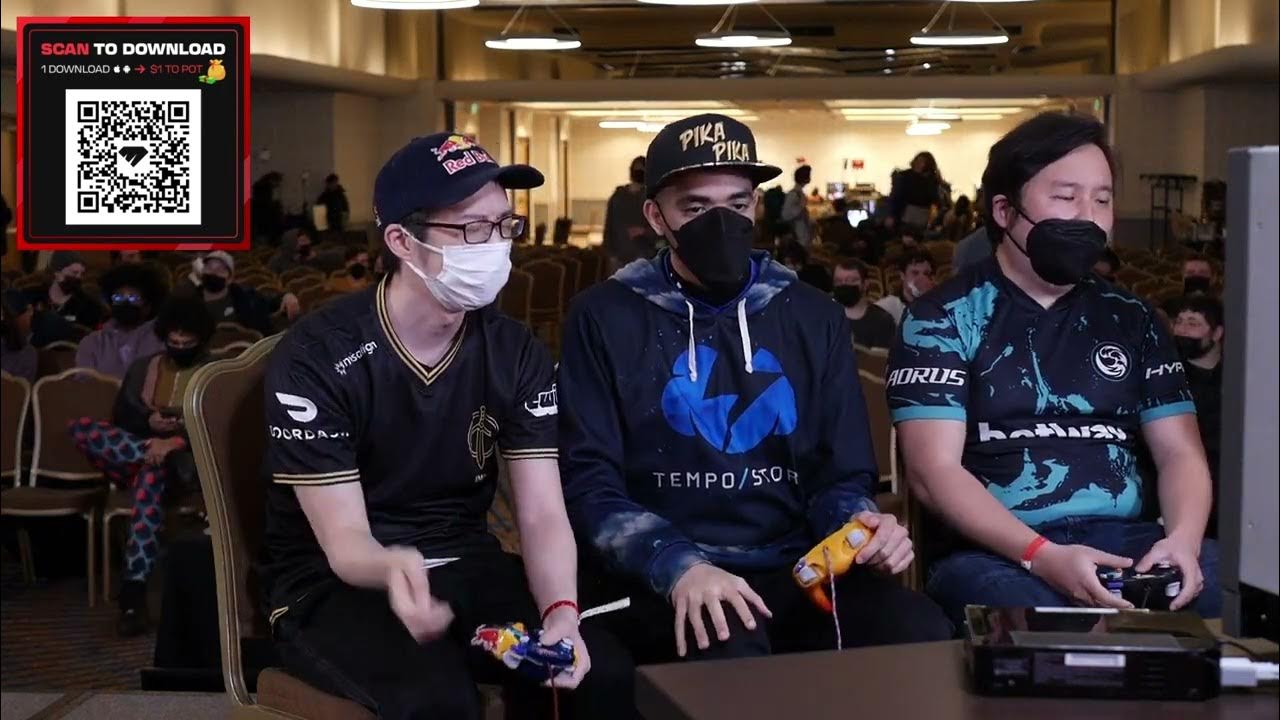 Axe / aMSa vs S2J / Salt - Melee Doubles Losers Quarter-Final - MAJOR UPSET - YouTube