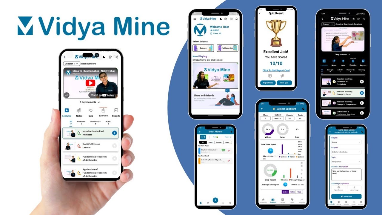 Vidya Mine App – The Smarter Way to Learn #edtech #elearning #education ...