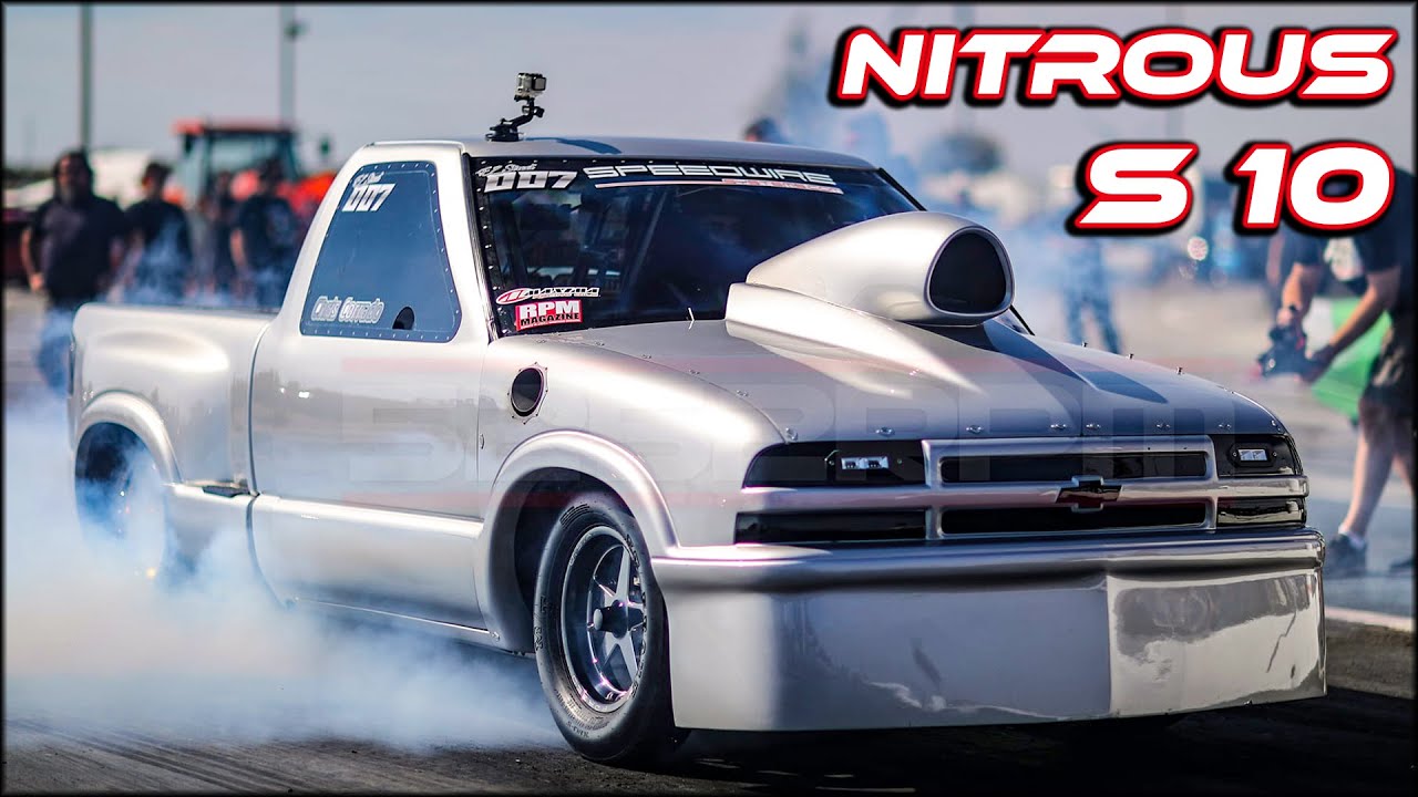 Nitrous Powered Chevy S-10 | "EZ Street" SBC - YouTube