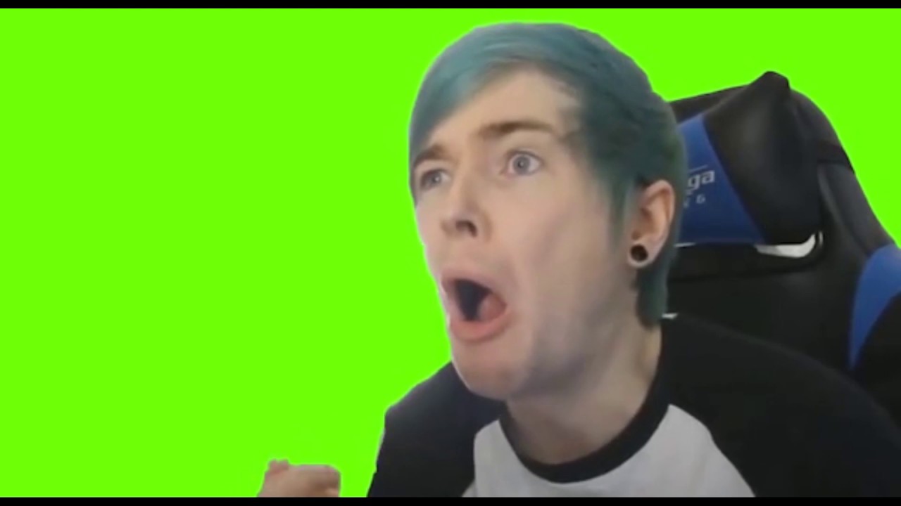 DANTDM Green Screen (THe ReD oNE hAs BeEN ChoOsEn) - YouTube
