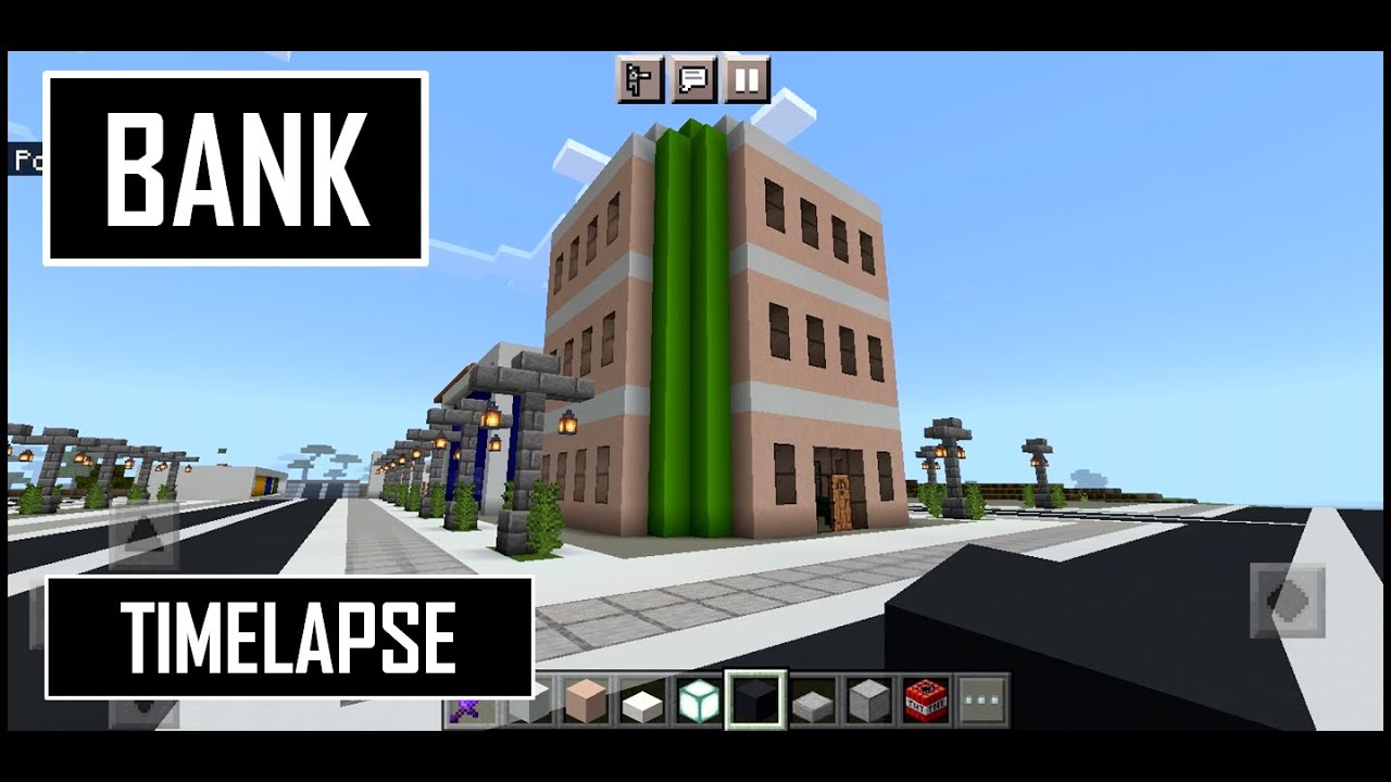 The Business District PART 3 Minecraft City Build EP5 Timelapse - YouTube