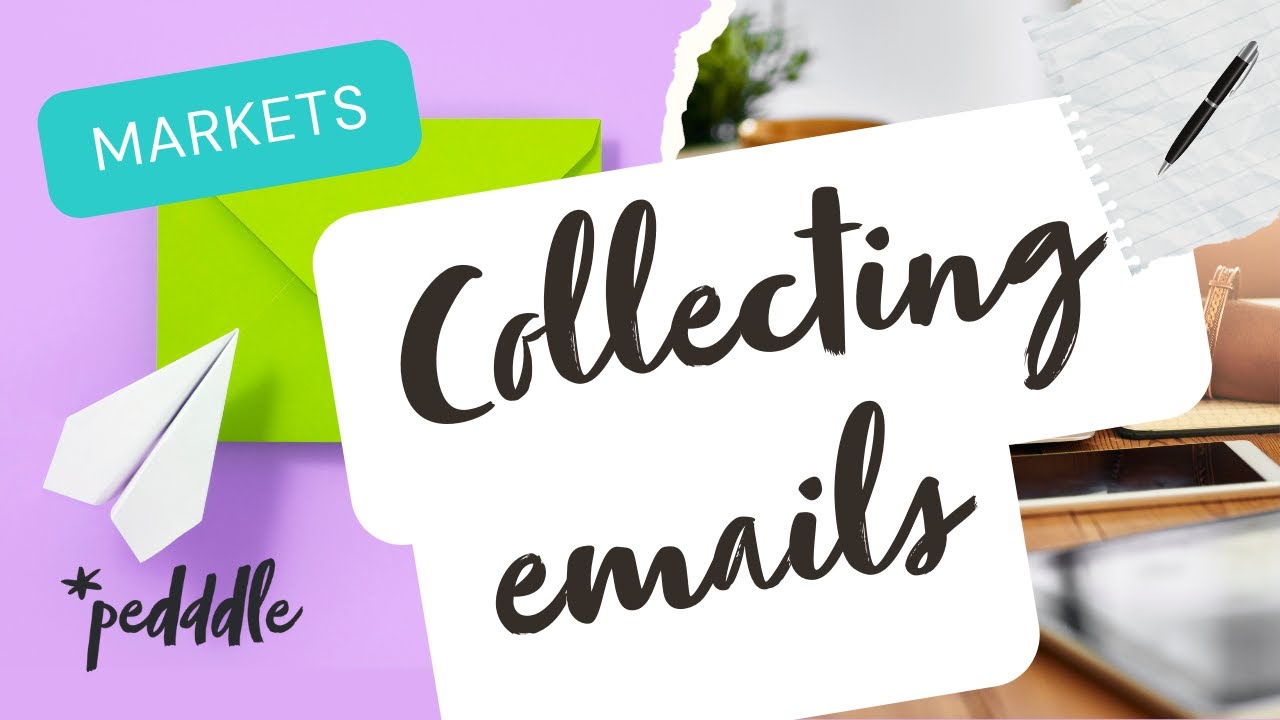 How do I collect Emails at a market? - YouTube