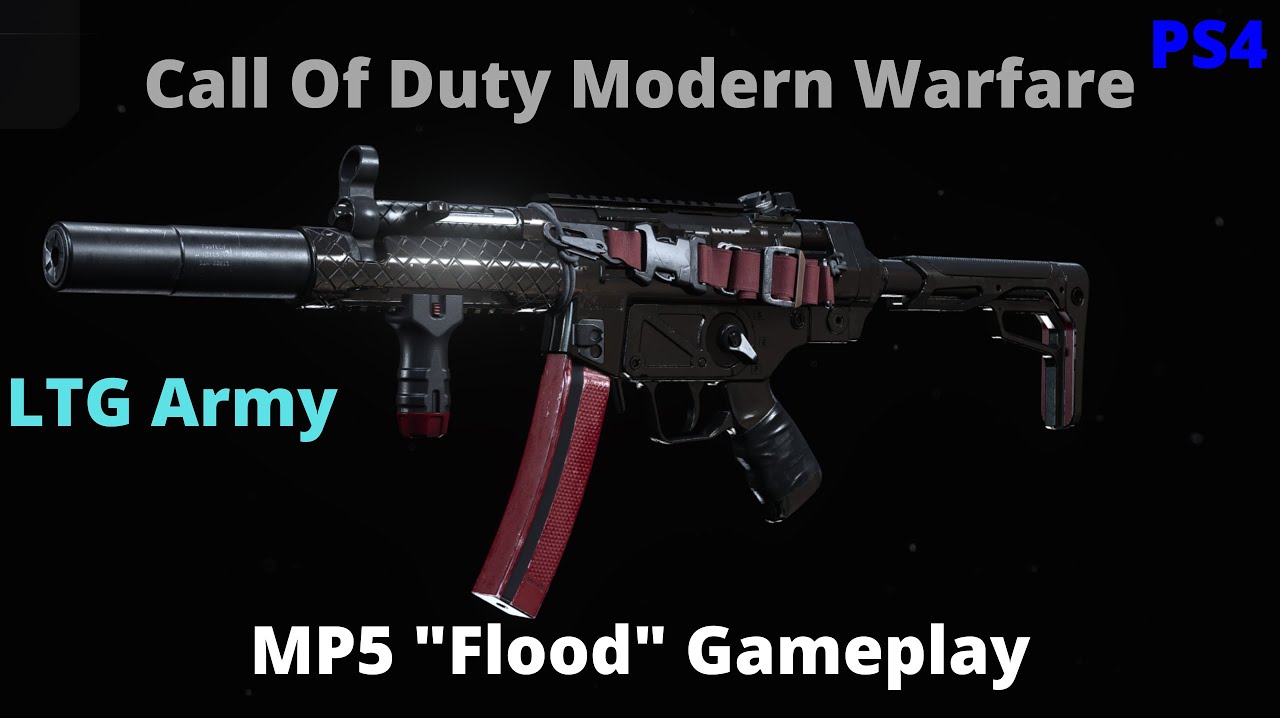 Infinityward Gave Me This Lengendary MP5 Blueprint ("MP5 Flood") | Call ...