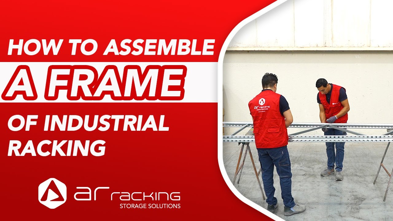🔧 How to assemble a PALLET RACKING FRAME | Assembly instructions - YouTube
