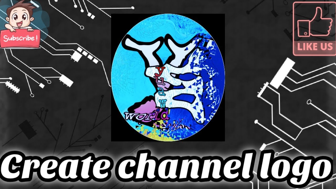 How To Make A Custom Channel Logo - for Free - YouTube