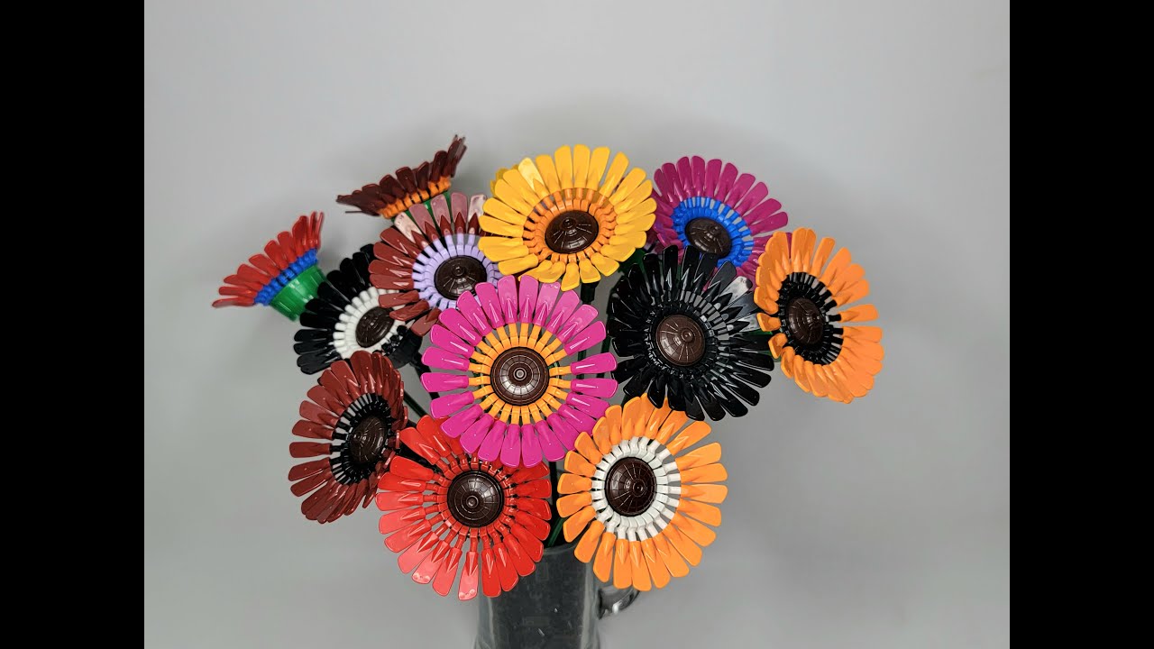 Lego Gerbera Daisy Recolors and Modifications! - YouTube