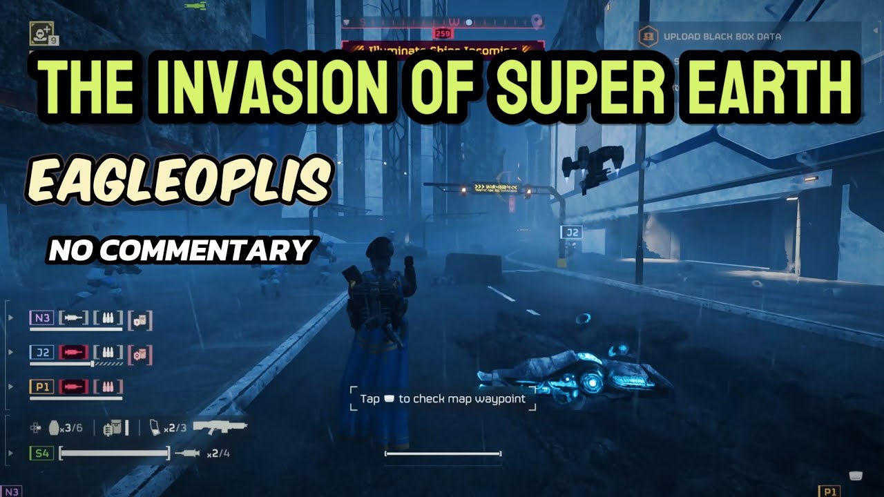 Helldiver 2: THE INVASION OF SUPER EARTH | SUPER HELLDIVE GAMEPLAY ( NO ...