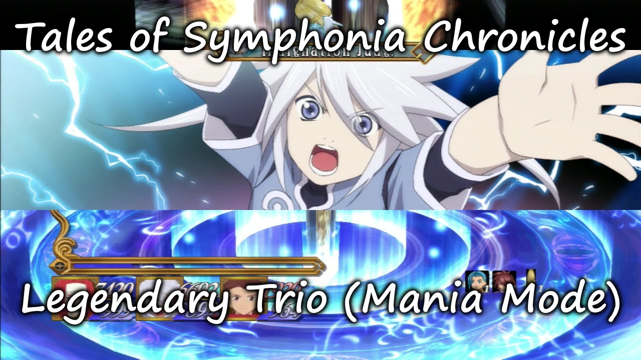 Tales of Symphonia Chronicles | Yuan, Mithos & Kratos (Mania Mode ...