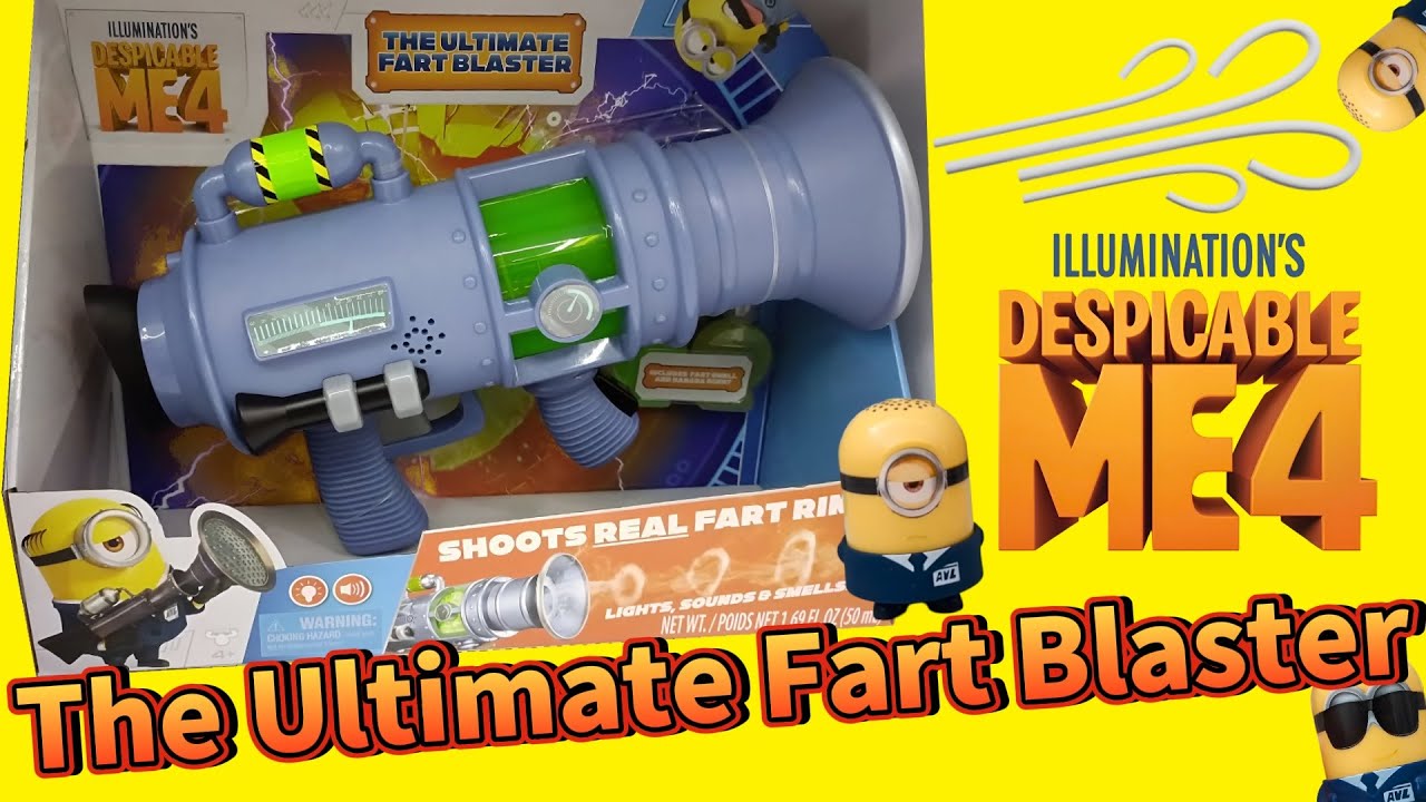 The Ultimate Fart Blaster of Despicable Me 4 Movie - Minions - YouTube
