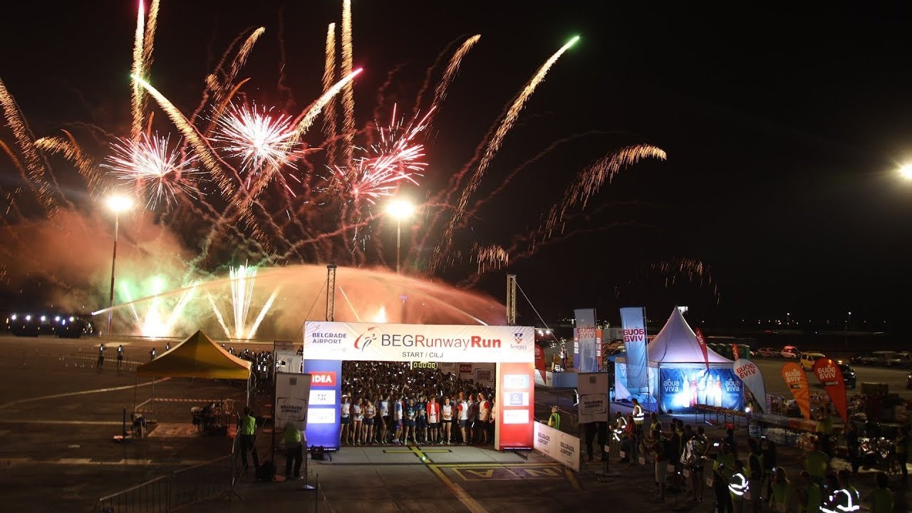 BEG Runway Run 2019 | VINCI Belgrade Airport - YouTube