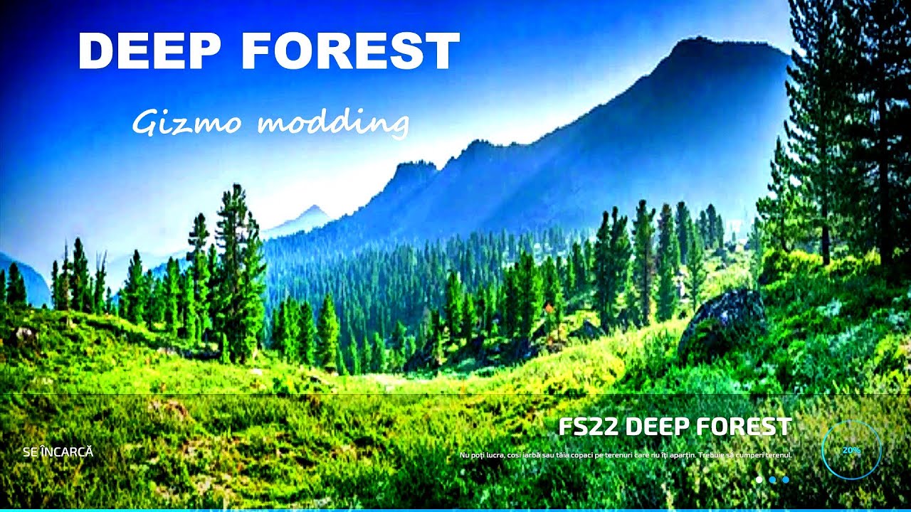 💯👉New Map DEEP FOREST v1.0 FS22🎮 Gameplay - YouTube