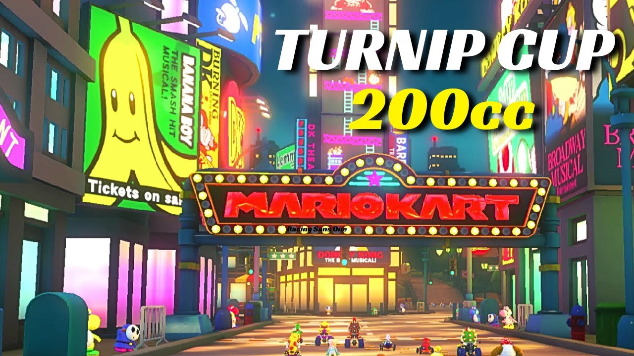 Mario Kart 8 Deluxe - Turnip Cup 200cc Grand Prix Gameplay, Booster ...