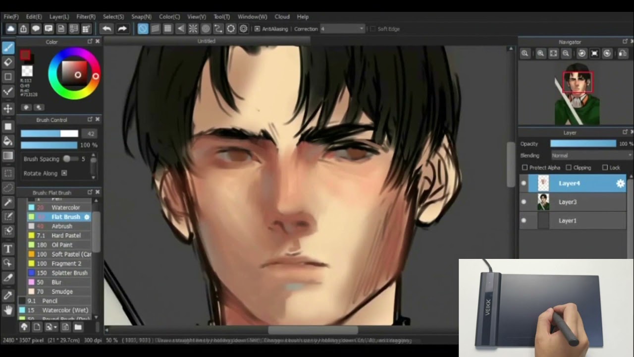 How to use a graphic tablet for drawing/online teaching/game--VEIKK ...