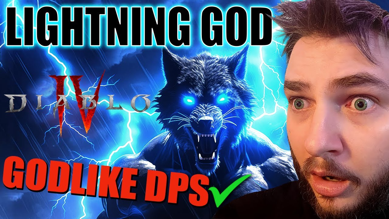 Lightning God (Druid Build) Strongest Werewolf Lightning Storm Guide ...