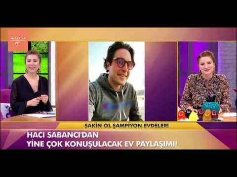 Hacı Sabancı'dan Yine Çok Konuşulacak Ev Paylaşımı !!