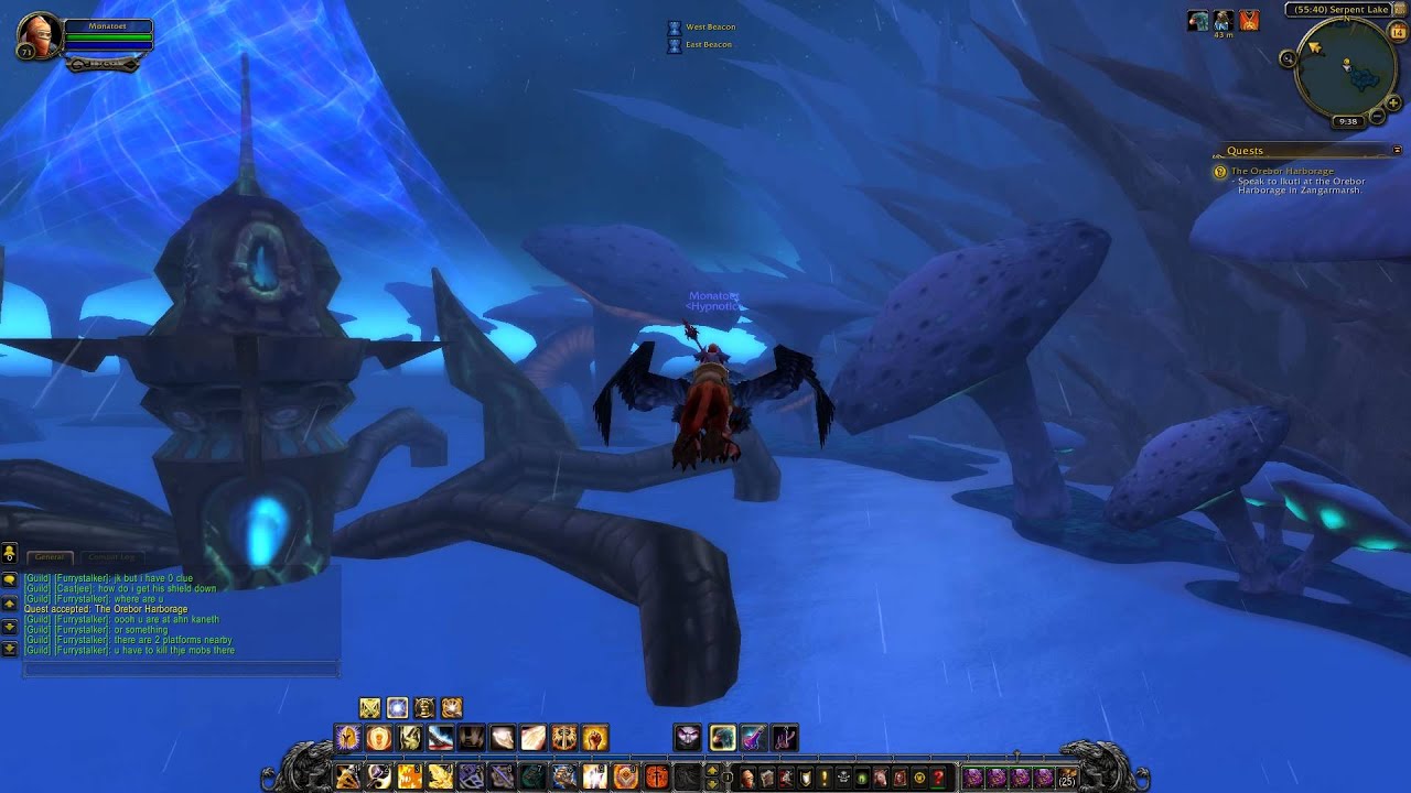 Quest 709: The Orebor Harborage (WoW, human, paladin) - YouTube