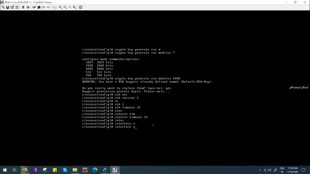 Cisco ASA Firewall 5525 Basic Configuration - YouTube
