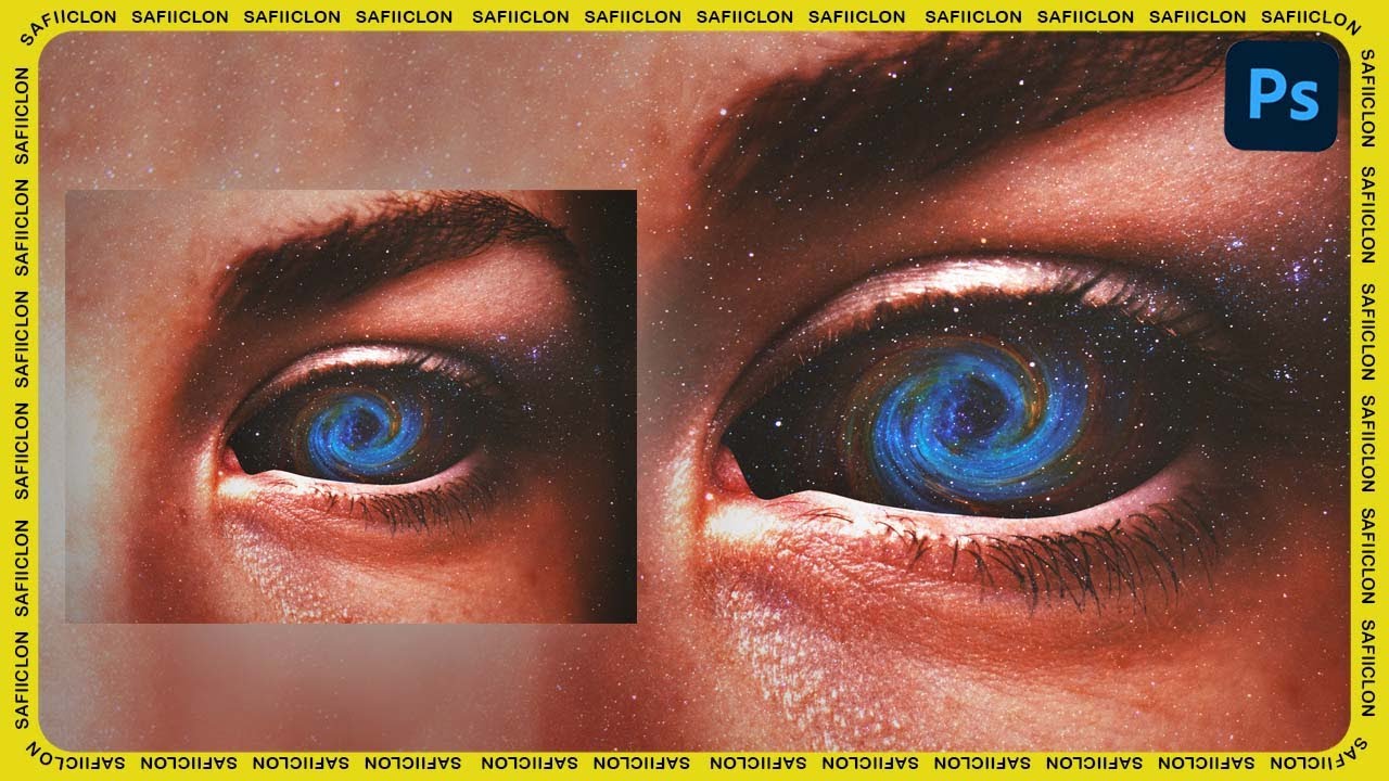 [ Photoshop Manipulation ] COSMIC EYE - Photo Editing in Photoshop ...