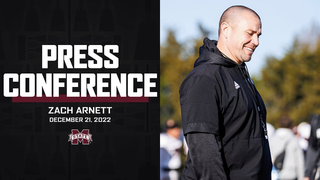 FOOTBALL | ZACH ARNETT WEEKLY MEDIA SESSION - YouTube