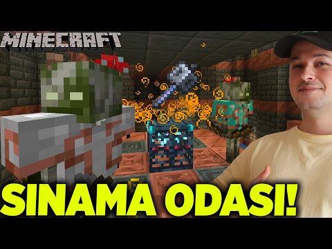SINAMA ODALARINI YAĞMALADIK! ÖZEL GÜRZ BULUP FULL BÜYÜ BASTIK! Minecraft #24
