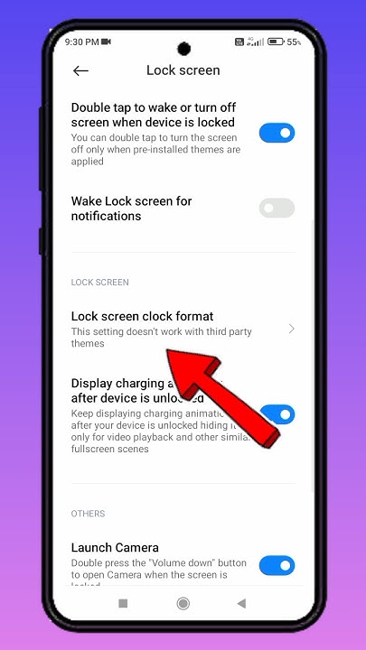Lock Screen ka Clock Format Change Kaise Kara || How To Change Lock Screen Clock Format #shorts ...