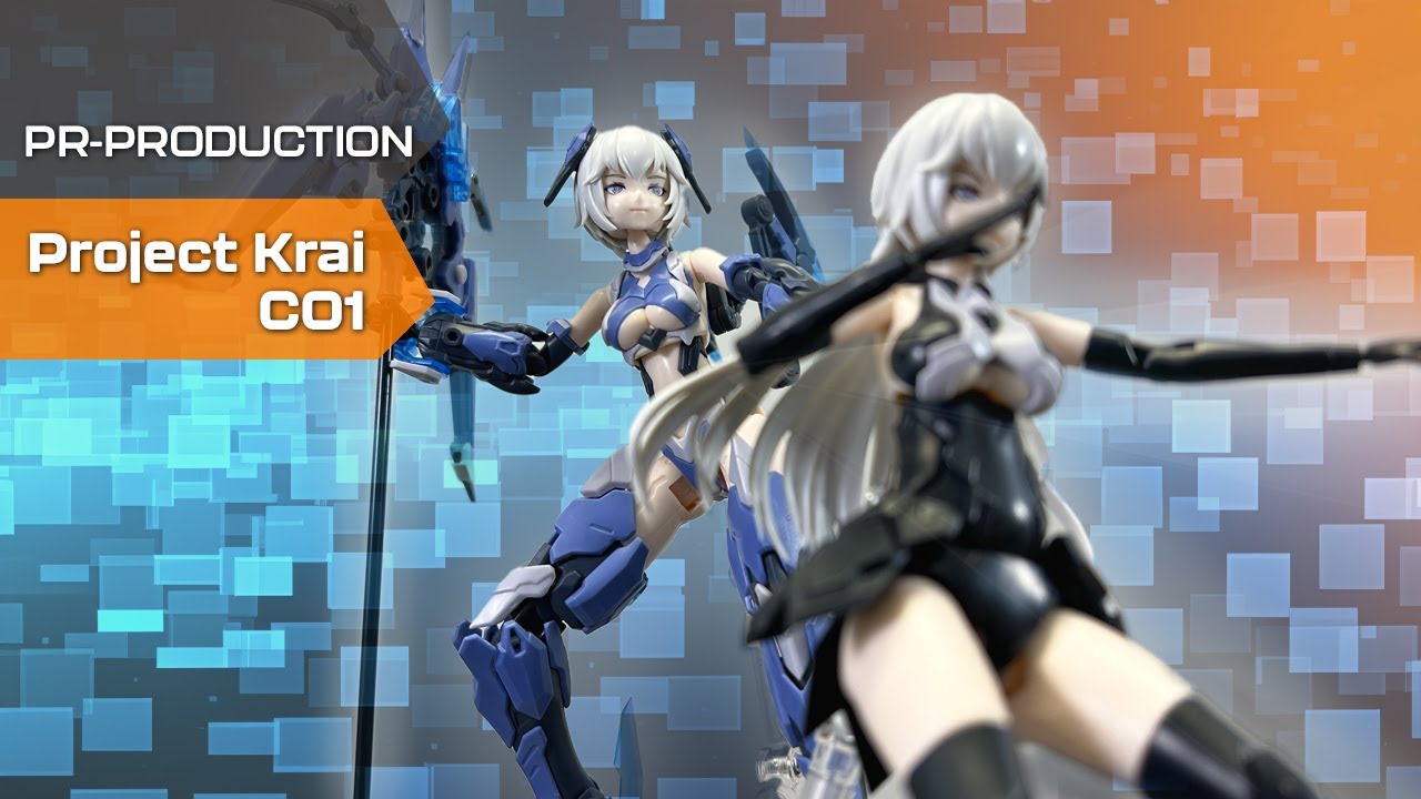 PR Production 1/12 Project Krai C01 Lian Model Kit Review - YouTube