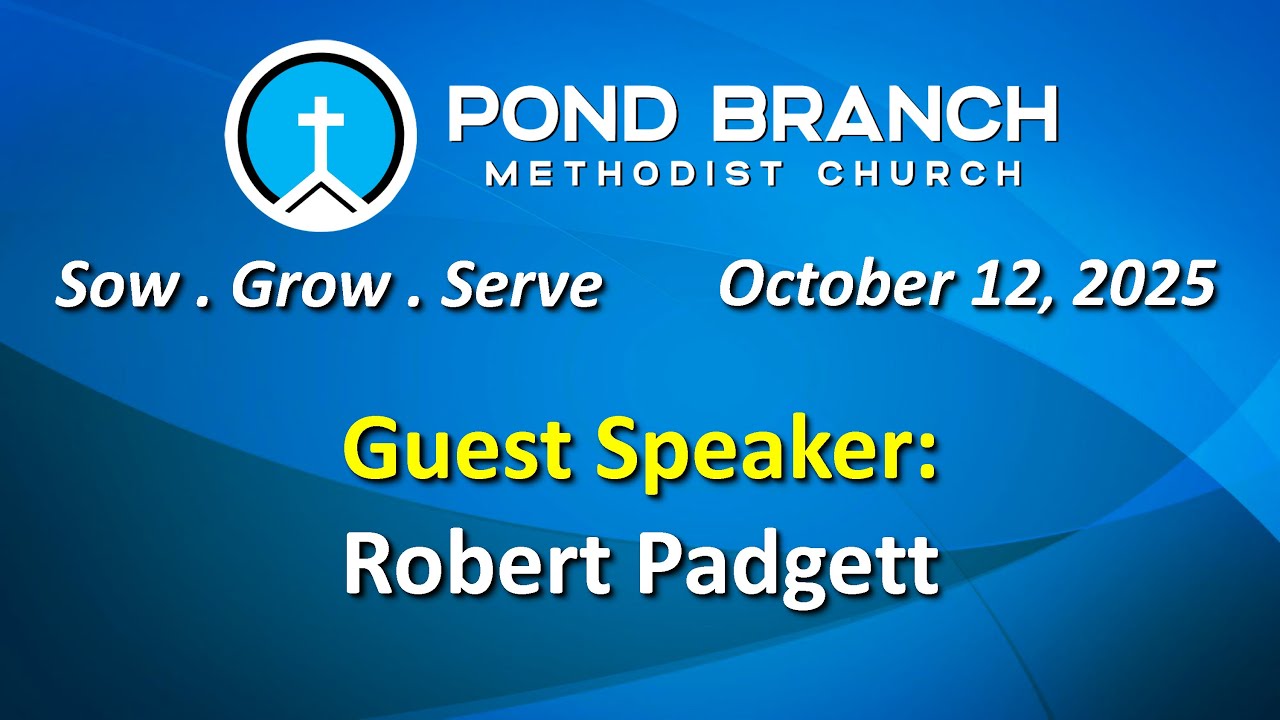 10/12/25 Church Service. Guest speaker: Robert Padgett. - YouTube
