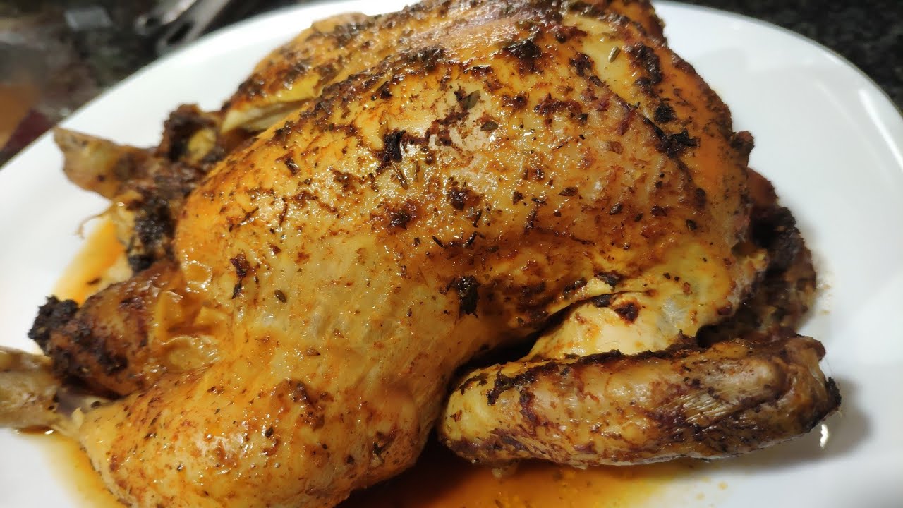 Pollo asado#crockpot#slowcooker #pollo#chiken - YouTube