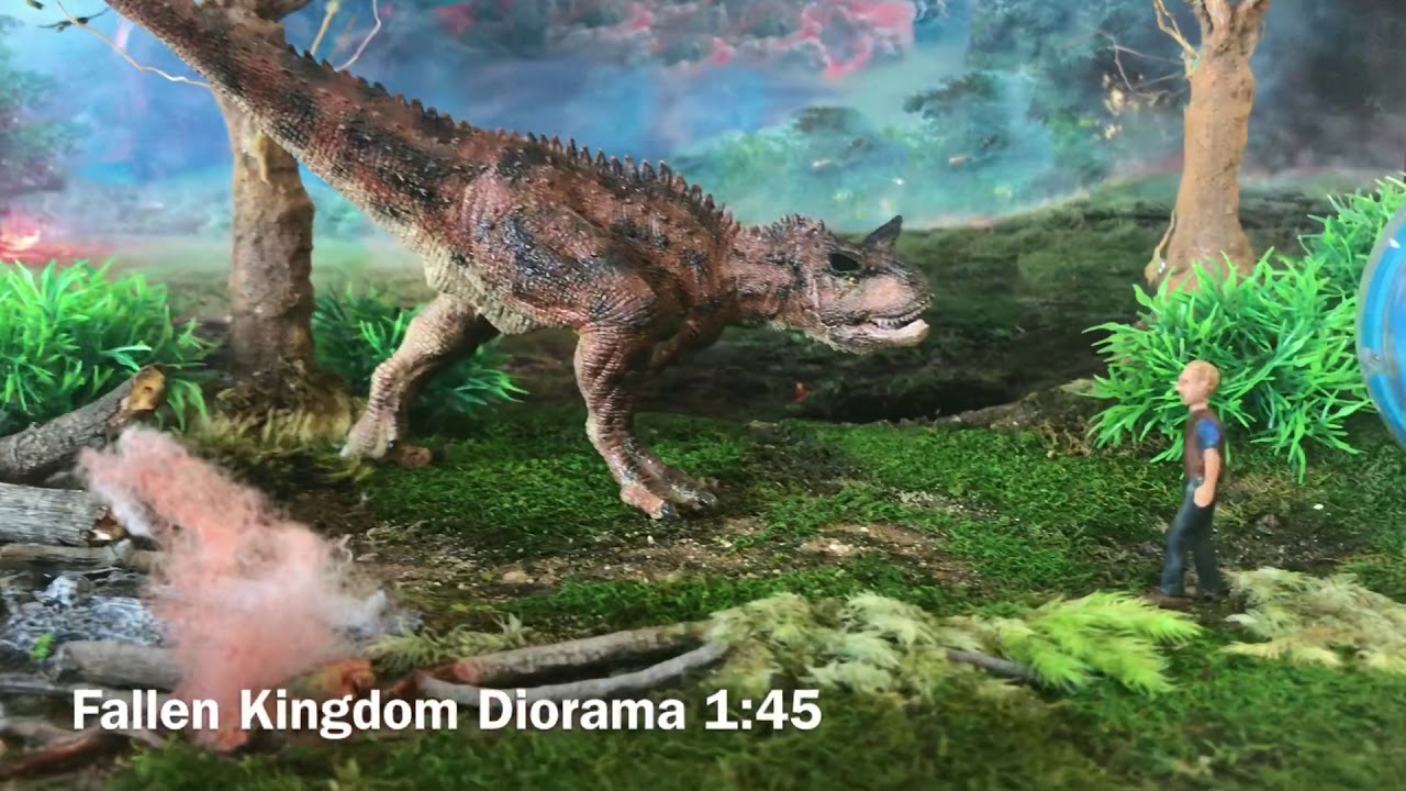 Jurassic World: Fallen Kingdom Diorama - YouTube